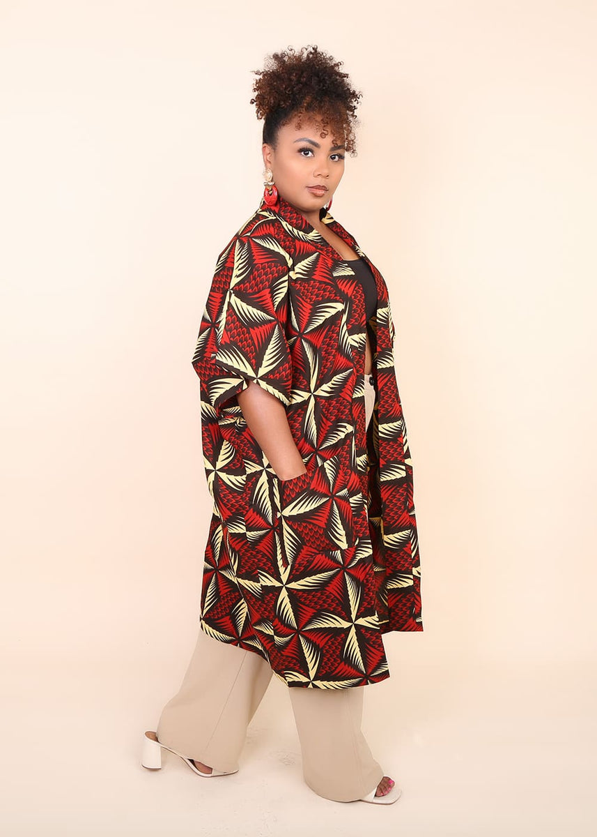 African Print Clothing for Women - Kimono Styles | Kejeo Designs ...