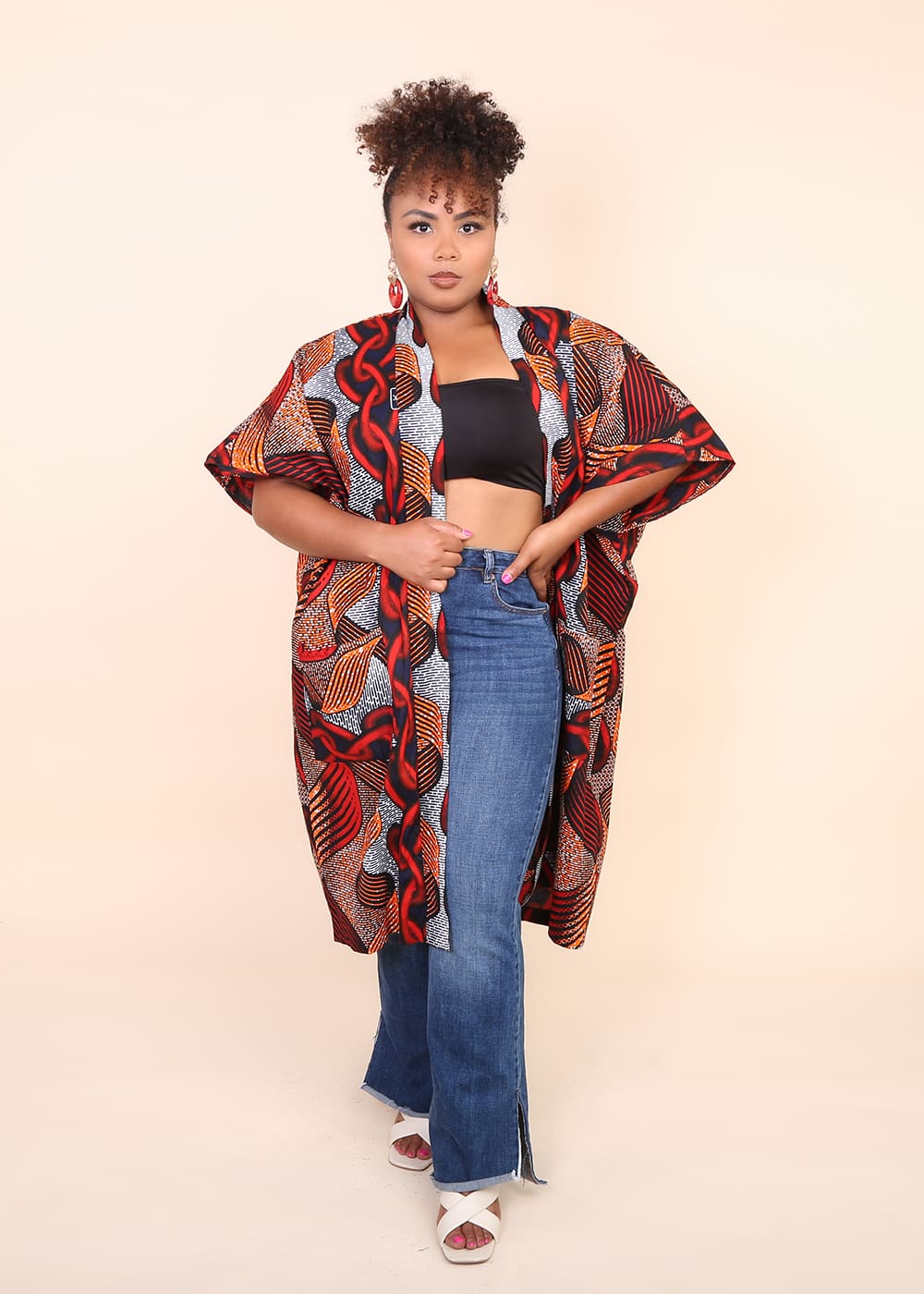 African Print Clothing for Women - Kimono Styles | Kejeo Designs ...