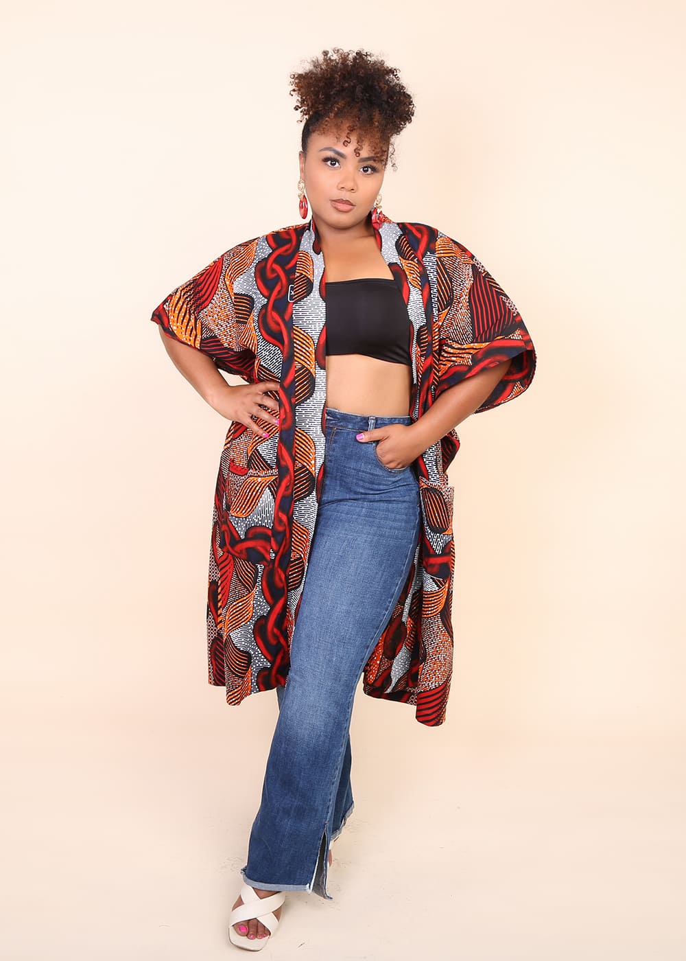 African Print Clothing for Women - Kimono Styles | Kejeo Designs ...