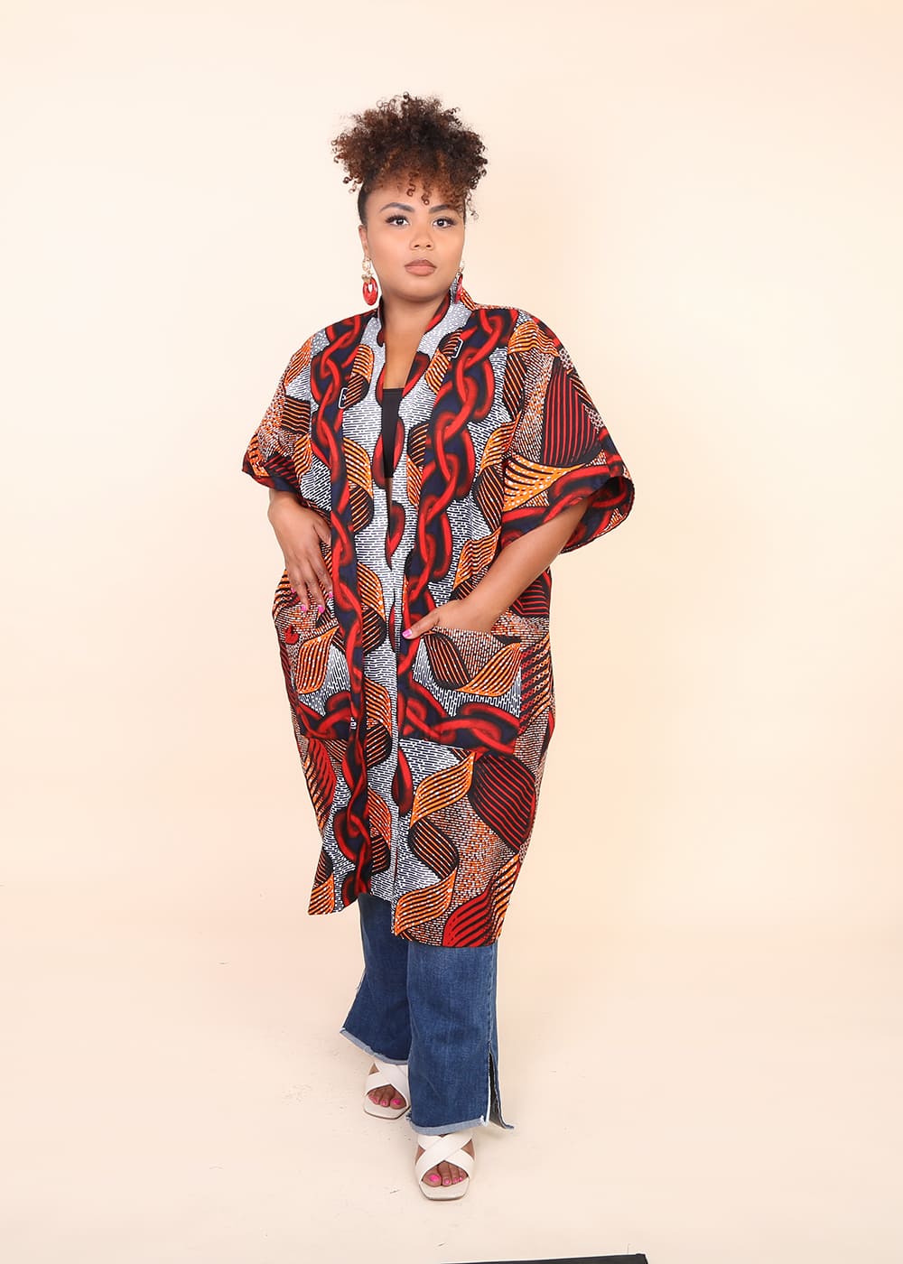 African Print Clothing for Women - Kimono Styles | Kejeo Designs ...