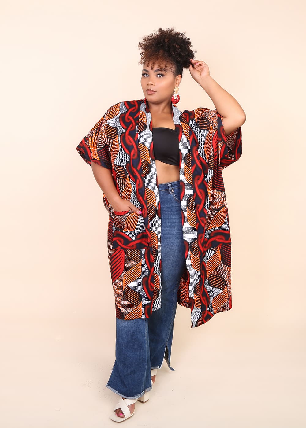 African Print Clothing for Women - Kimono Styles | Kejeo Designs ...