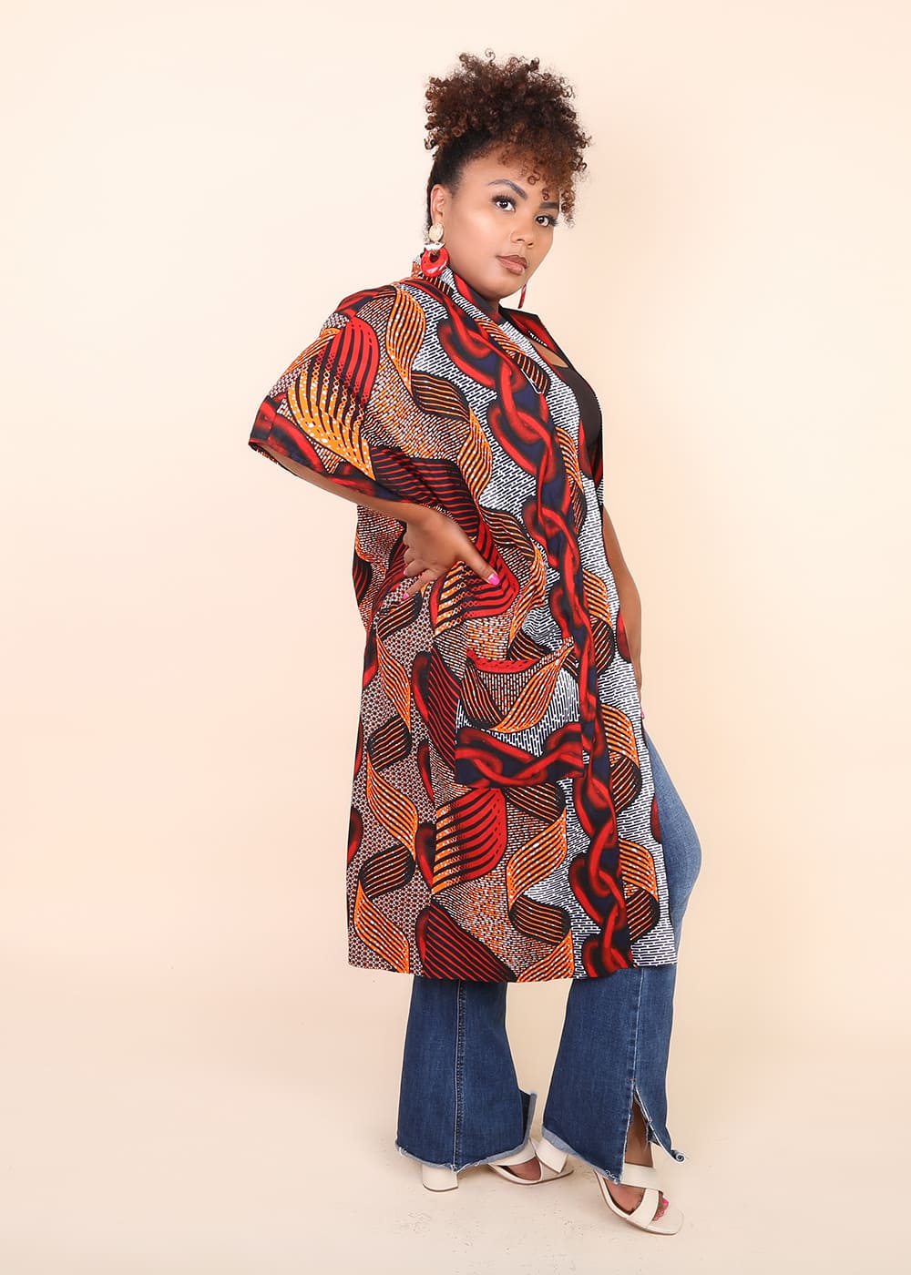 African Print Clothing for Women - Kimono Styles | Kejeo Designs ...