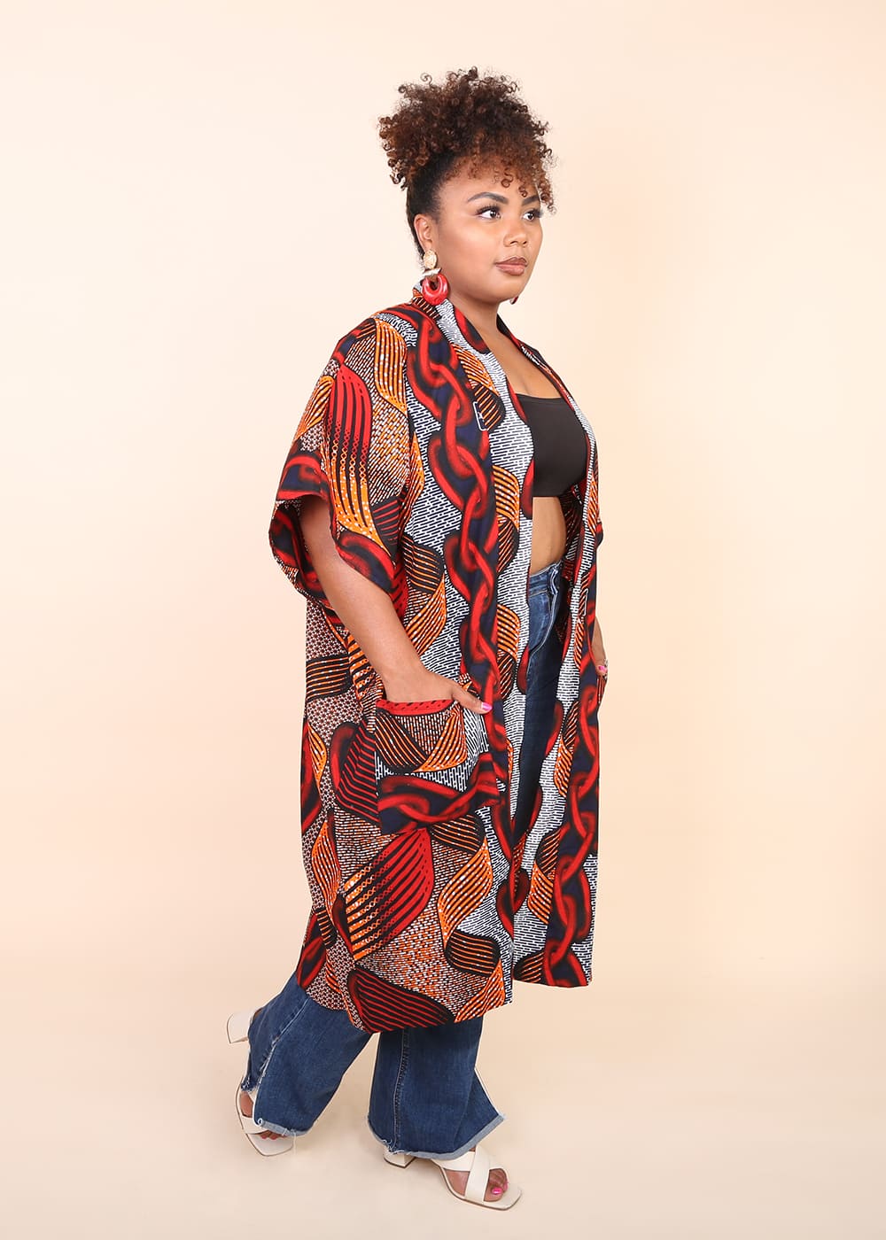 African Print Clothing for Women - Kimono Styles | Kejeo Designs ...