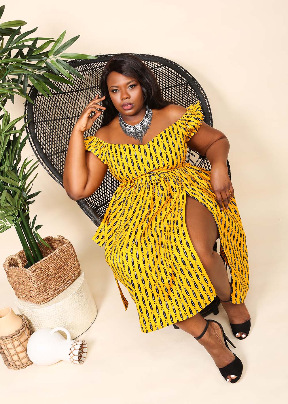 Deija African Dress For Women - African Clothing - KEJEO DESIGNS