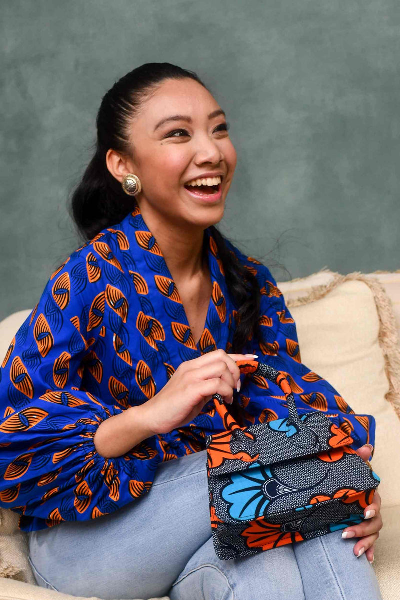 Floral African Mini Bags for Women | KEJEO DESIGNS