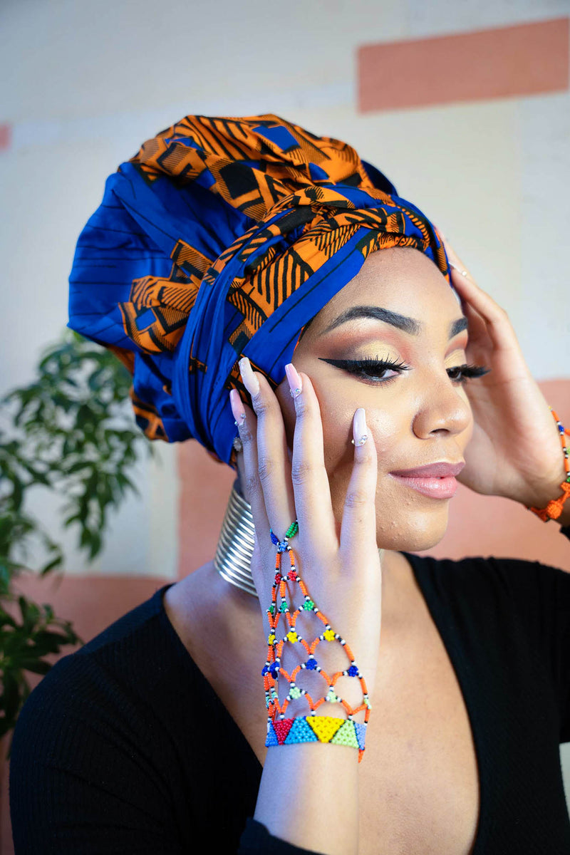 African Print Bonnets - kejeodesigns.com – KEJEO DESIGNS