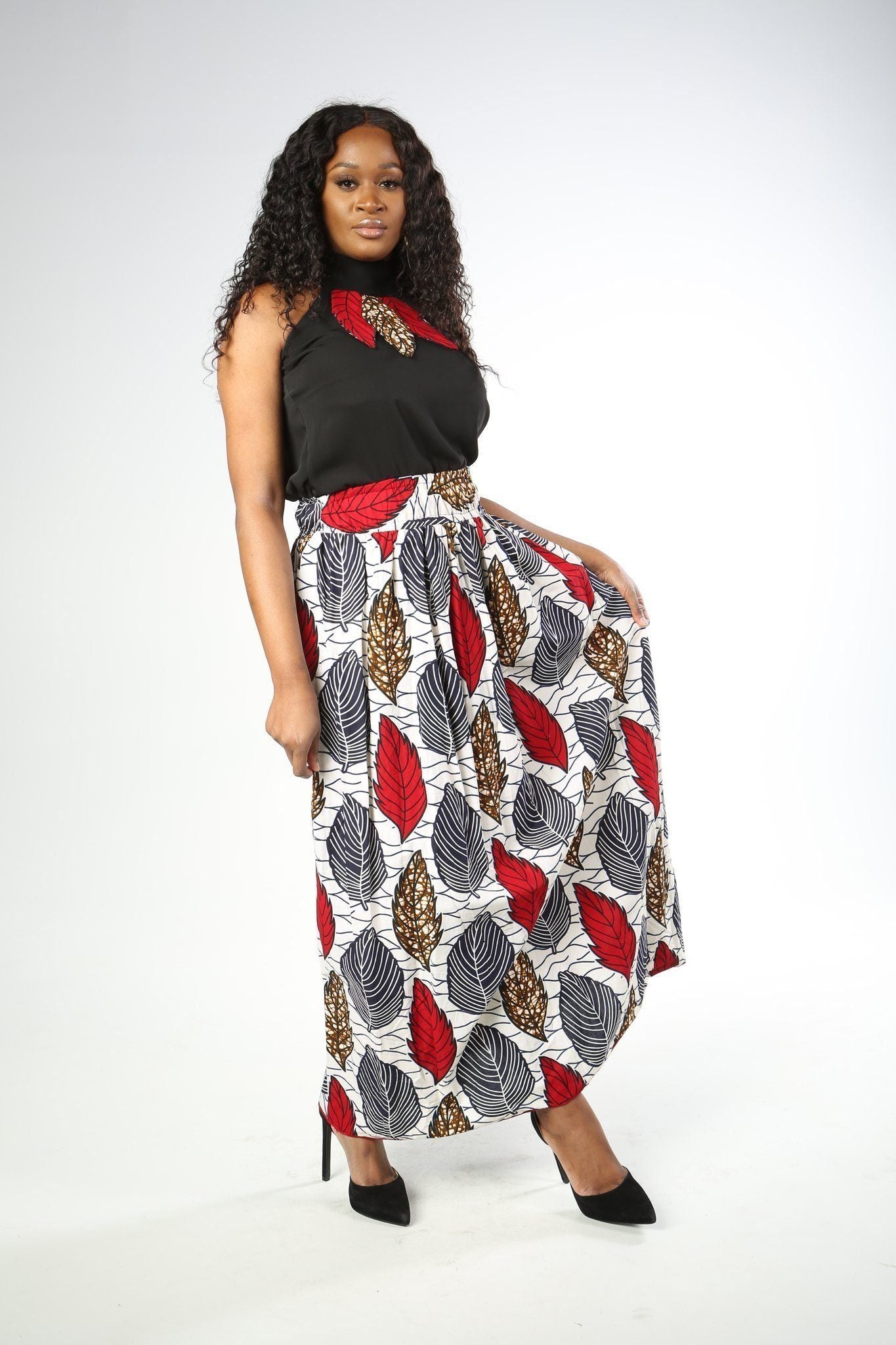 BABINA African Print Dress – KEJEO DESIGNS