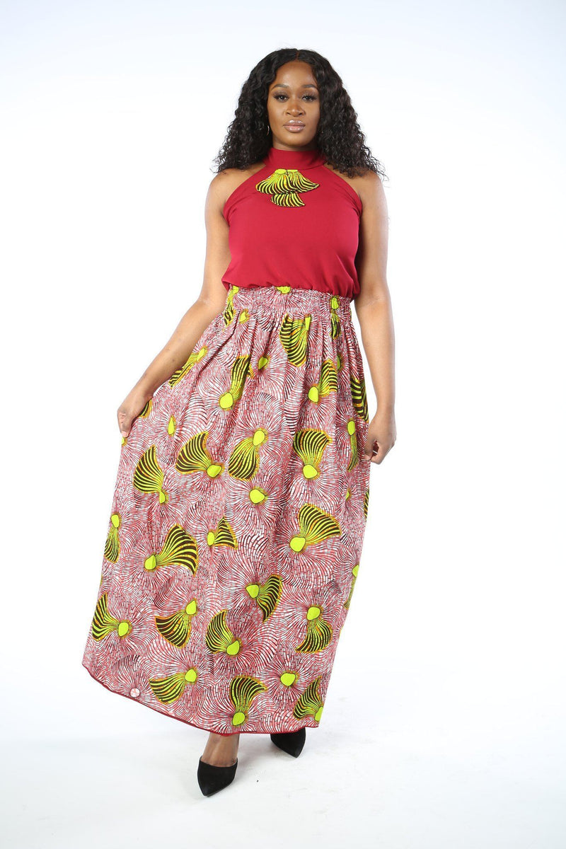 LADIA II African Print Dress – KEJEO DESIGNS