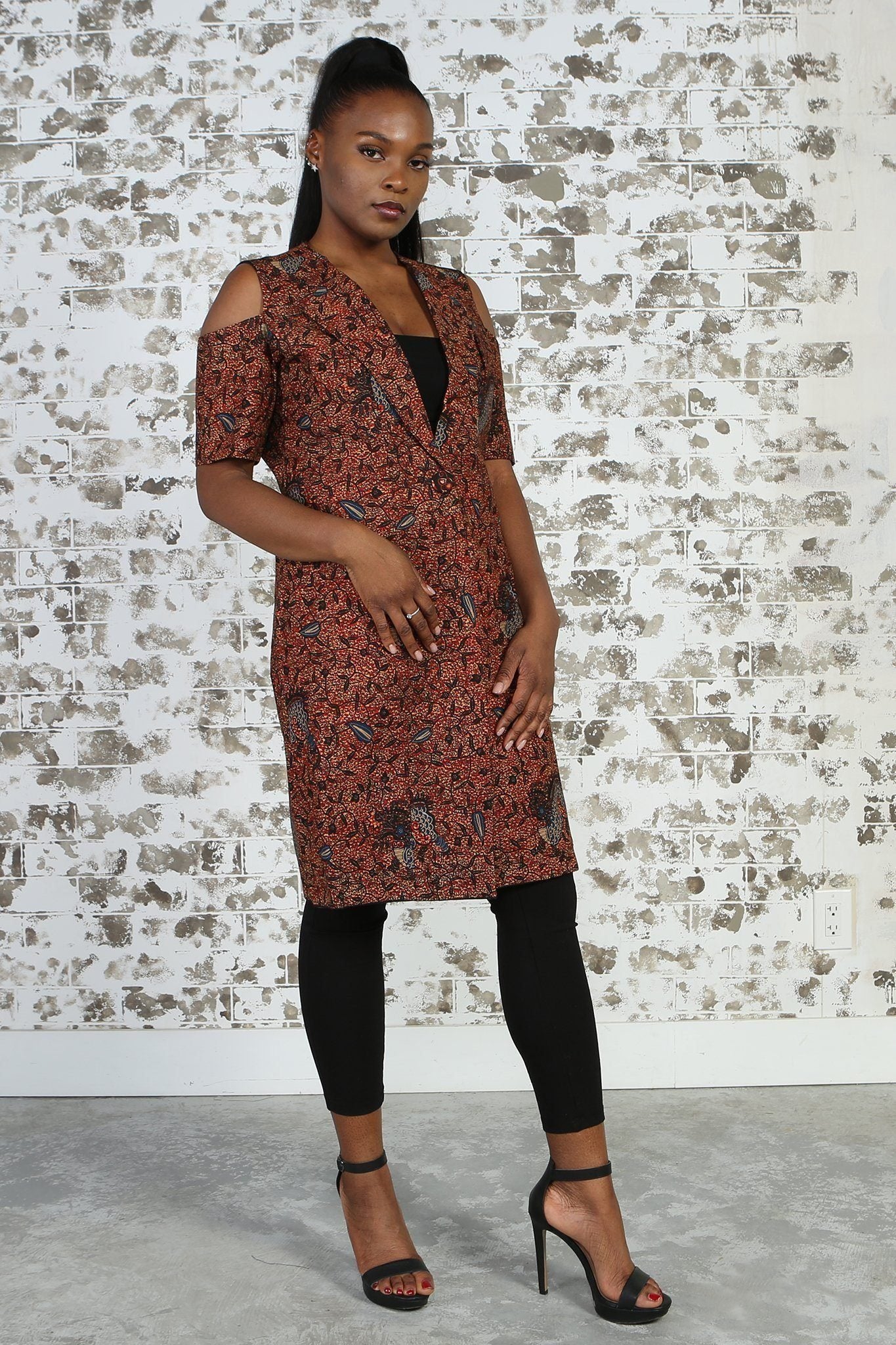 YEBE African Print Women's Jacket – KEJEO DESIGNS